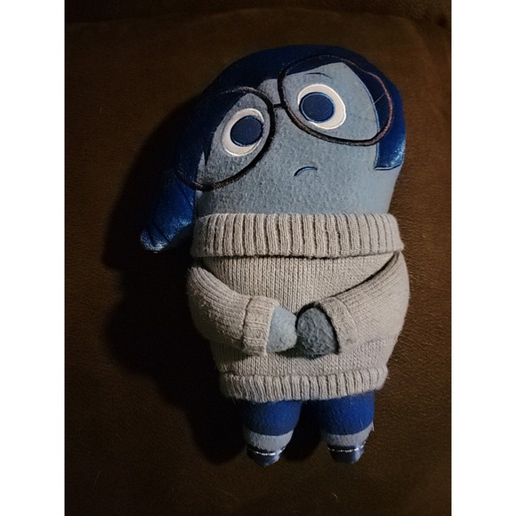 Disney | Toys | Disney Pixar Inside Out Sadness Plush Stuffed 2 Inches ...
